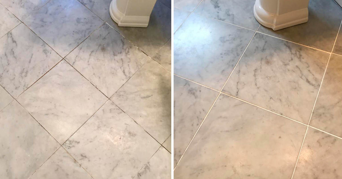 This Marble Floor in Southbury CT Now Boasts a Remarkable Shield and a ...